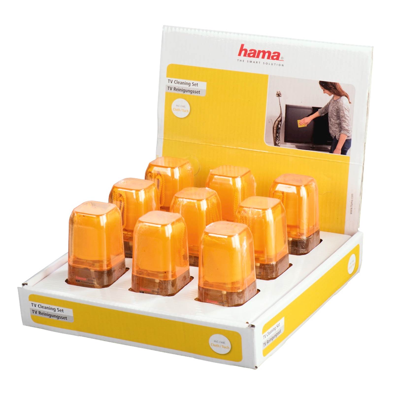 Set za čišćenje TV-a Hama, 95 ml, 9 komada u pak. - CPU Infotech