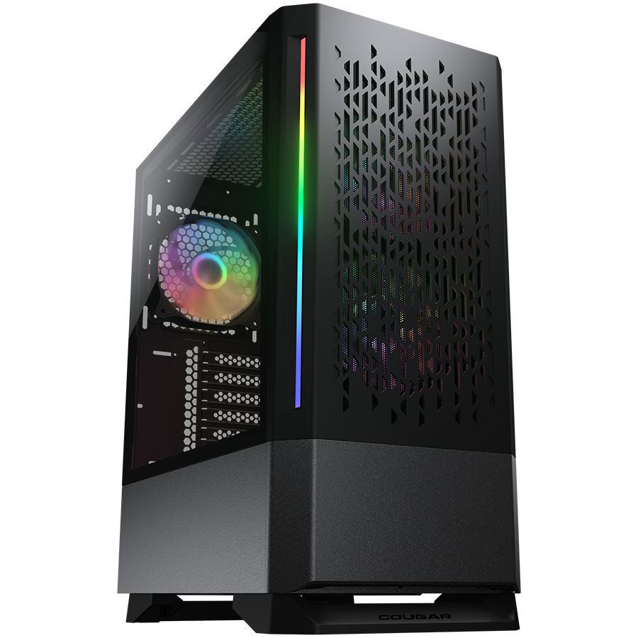 COUGAR | MX430 Air RGB Black | PC Case | Mid Tower - CPU Infotech