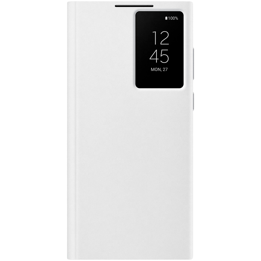 Samsung Galaxy S22 Ultra Smart Clear View Cover Wh - CPU Infotech