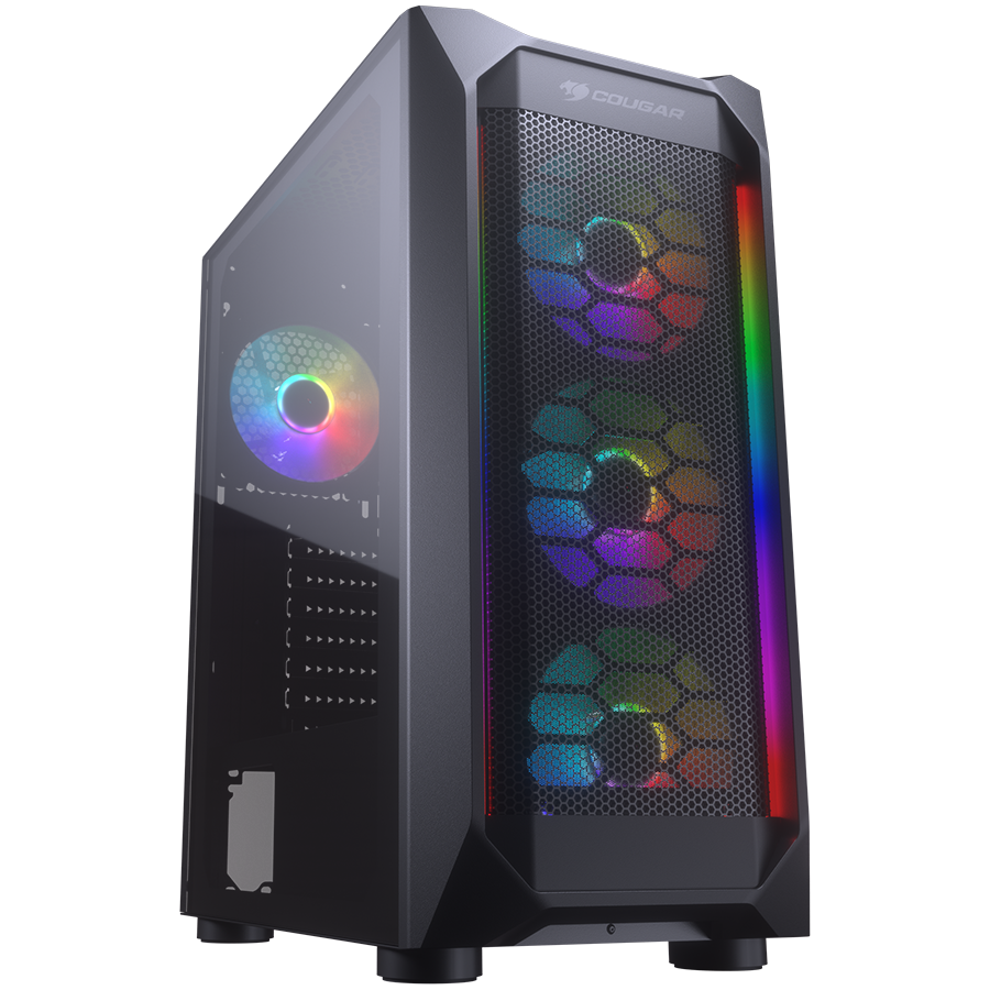 COUGAR | MX410 Mesh -G RGB | PC Case | Mid Tower / - CPU Infotech