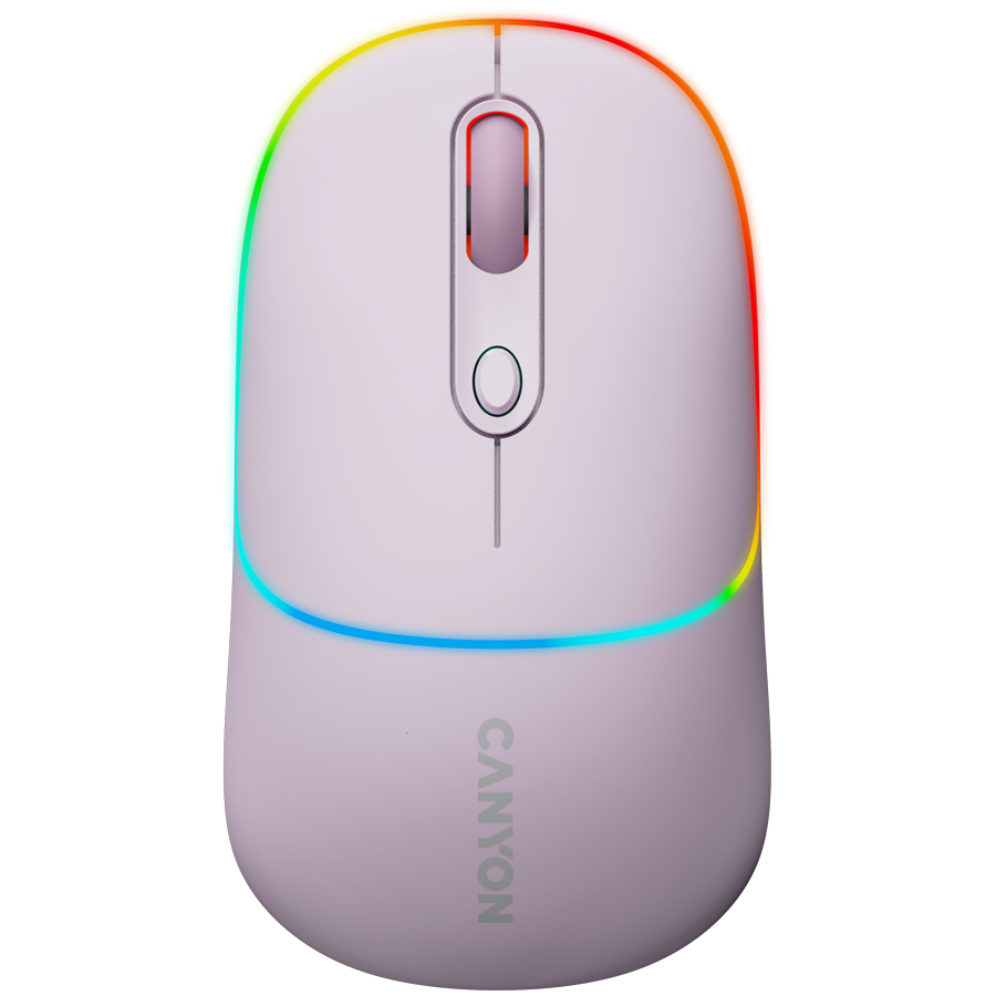 CANYON mouse MW-22 2in1 BT/ Wireless Pearl Rose - CPU Infotech