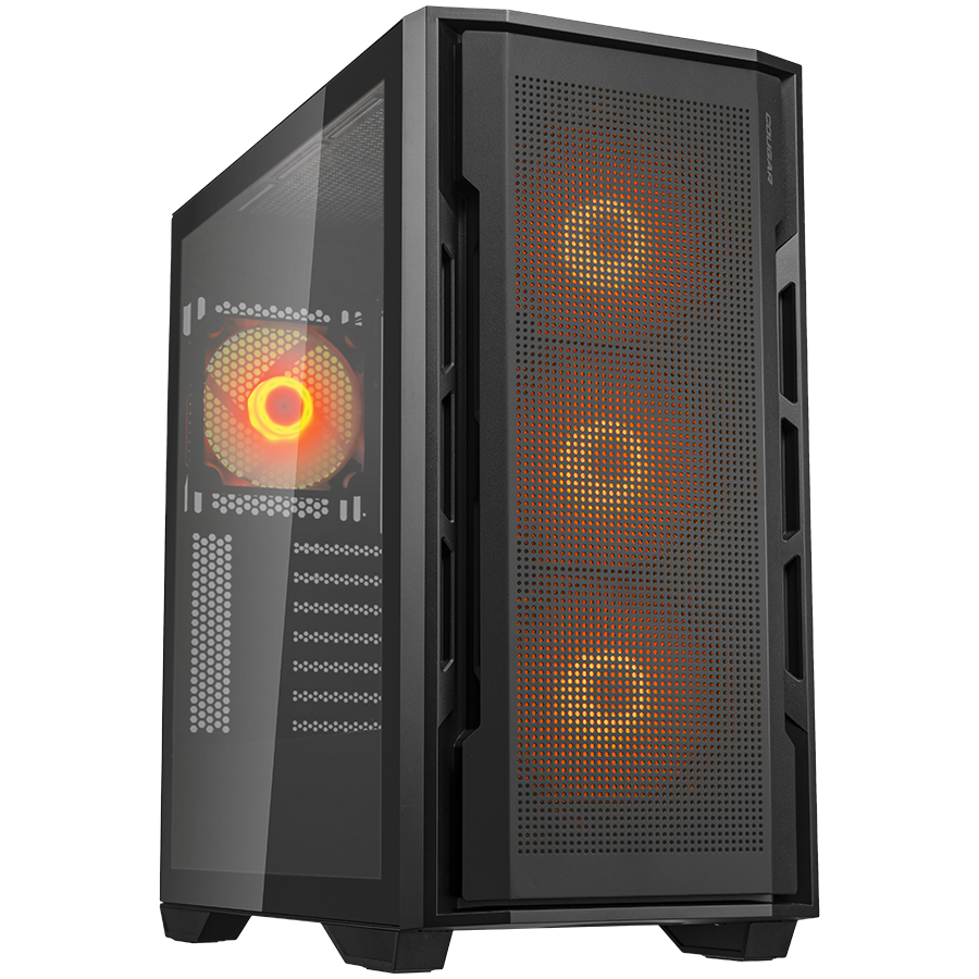 COUGAR | Uniface RGB Black | PC Case | Mid Tower / - CPU Infotech